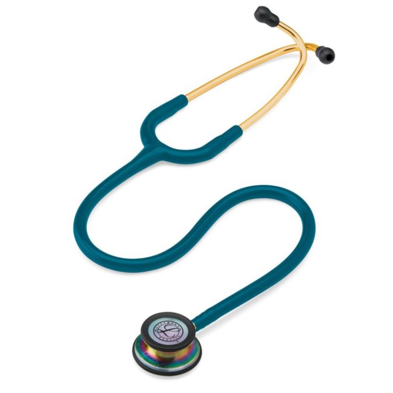 Littmann Stethoscope Classic III Caribbean Blue / Rainbow Finish ...